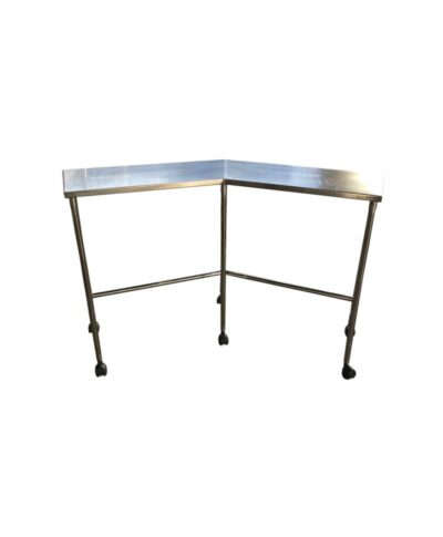 MESA ANGULAR RODABLE DE ACERO INOXIDABLE – P&M MEDICAL