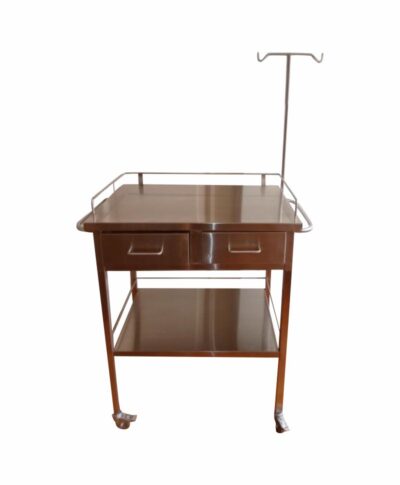MESA RODABLE MÚLTIPLES USOS ACERO INOXIDABLE CON VARILLA PORTASUERO – P ...